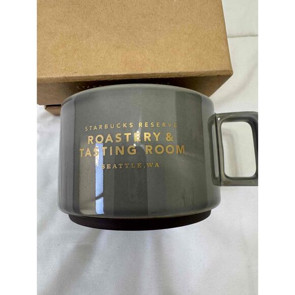 Starbucks | Dining | Nwt Starbucks Reserve Roastery Logo Gray Mug ...